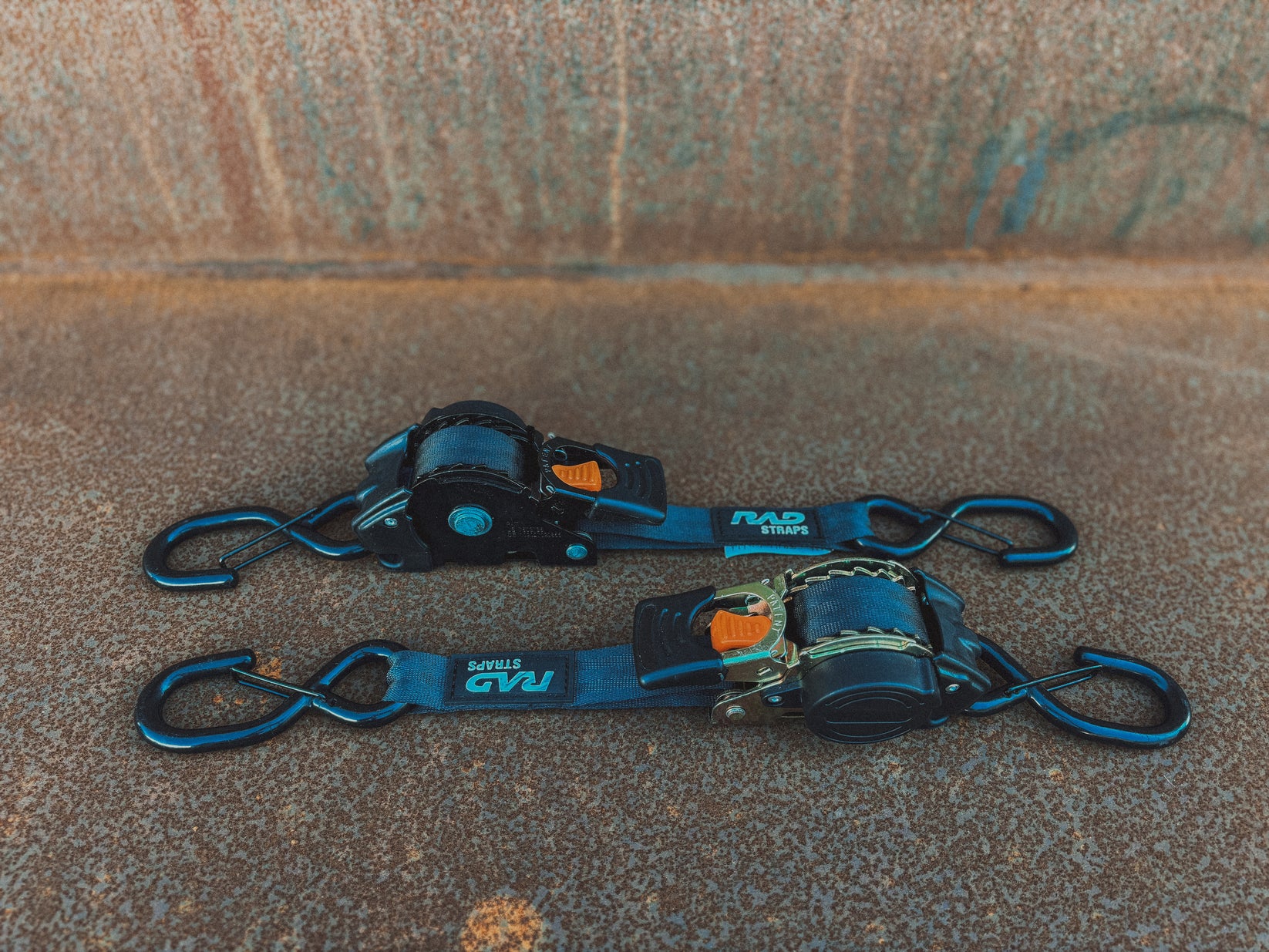 No Mount Straps (2 Pack) Double Hook – RAD Truck Straps
